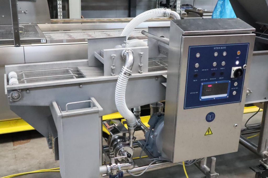 Hiwell battering and breading line - Food Machinery Holland