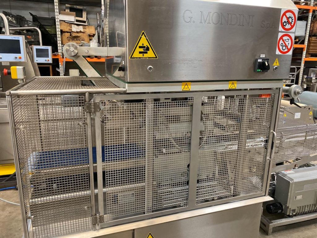 Mondini E340VG traysealer - Food Machinery Holland