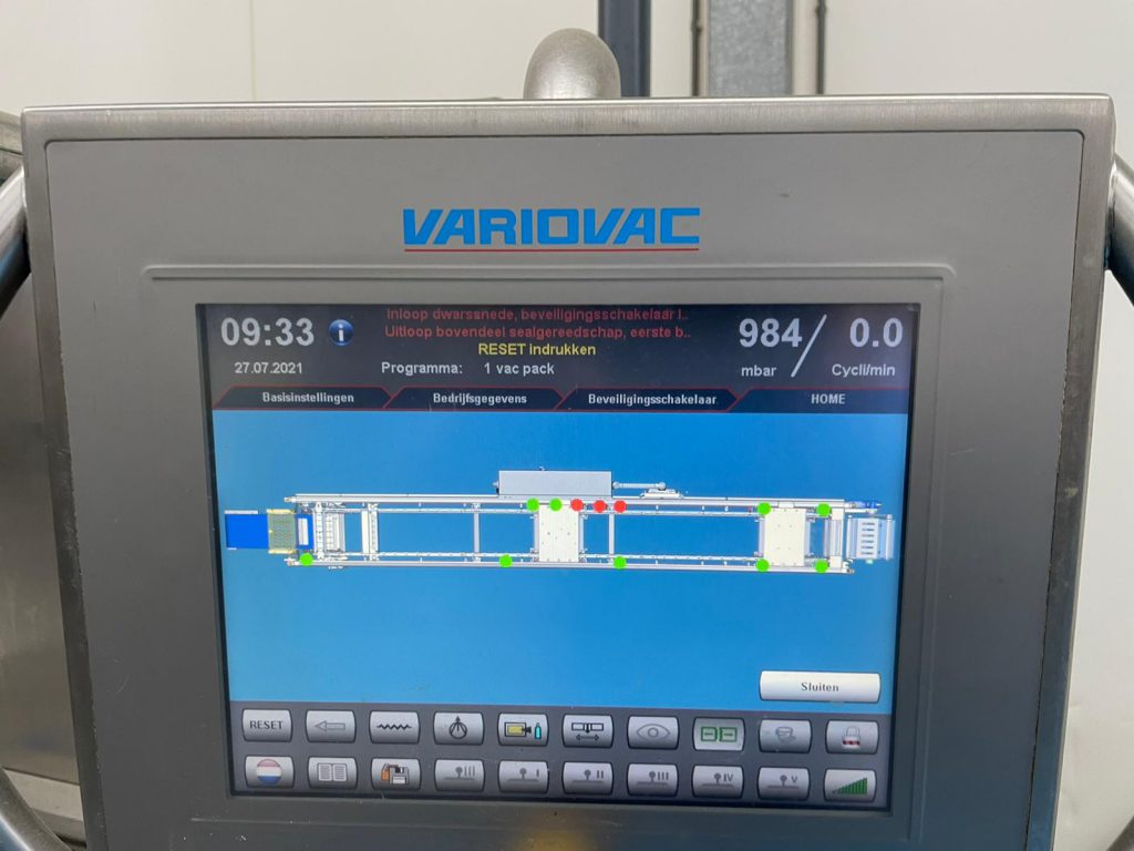 2015 Variovac Primus thermoformer - Food Machinery Holland